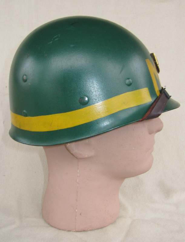 Post photos of your Military Police liners and steel pots - M-1; M-1C ...