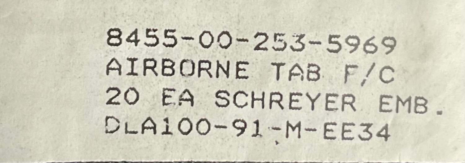 Patches and their Boxes: A Reference Thread - Page 5 - ARMY AND USAAF ...