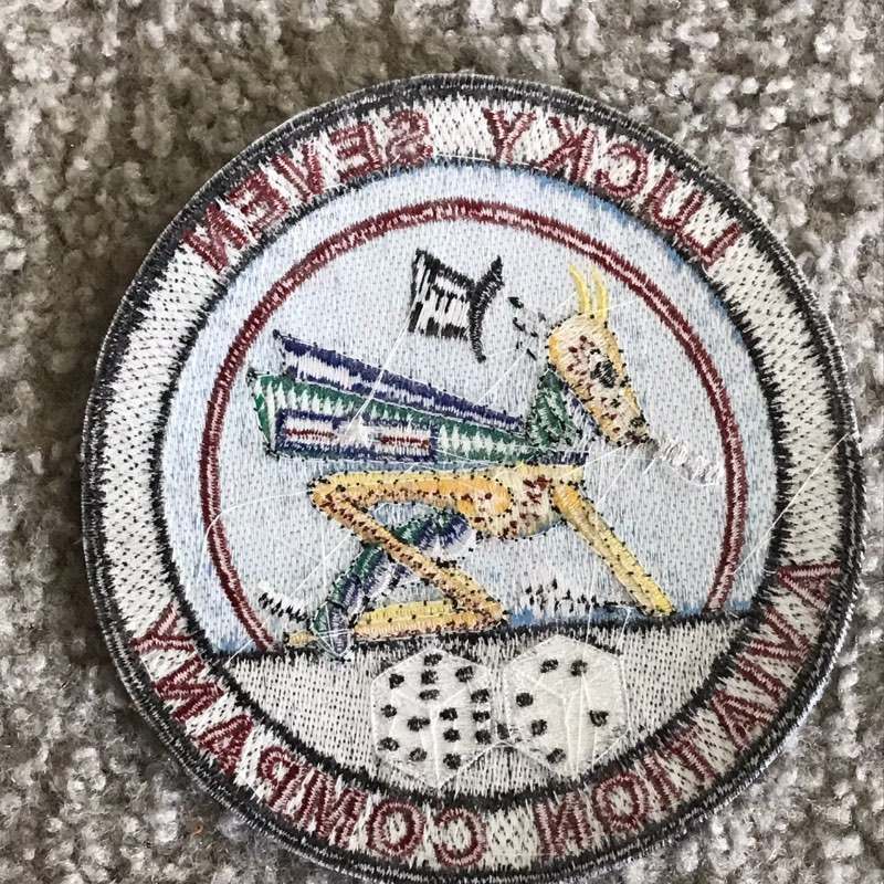 Lucky Seven Aviation Company Patch Assistance - ARMY AND USAAF - U.S ...