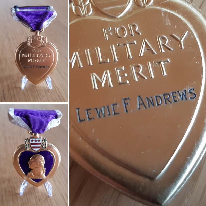 Official Wounded in Action Engravings - MEDALS & DECORATIONS - U.S ...
