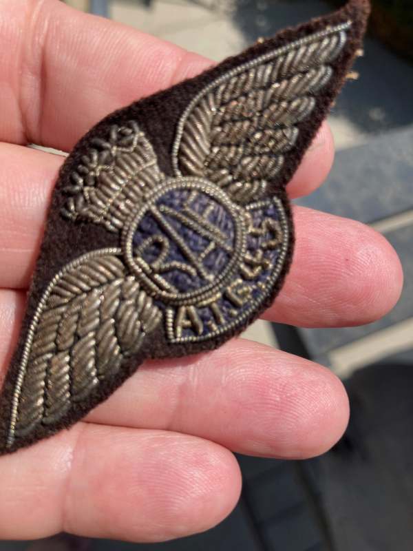 Tribute to the US pilots of the RAF Ferry Command - WING BADGES - U.S ...