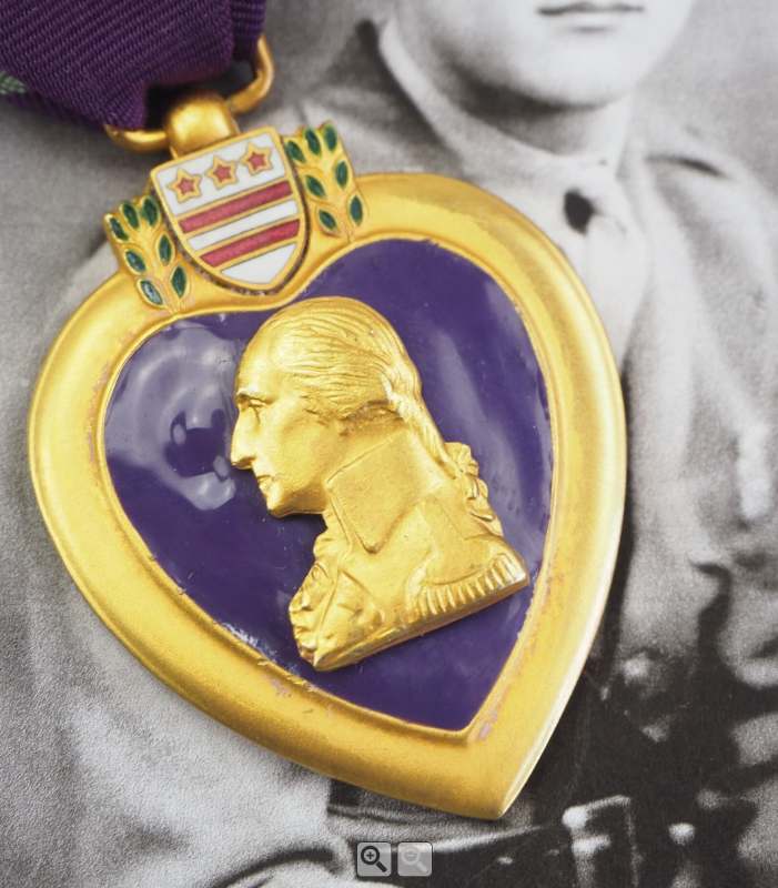 Fake USMC Pilot's Posthumous KIA Purple Heart in a European Auction ...