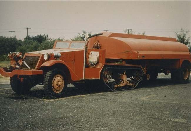 A neat fire department conversion of an M3 Halftrack - MILITARY ...