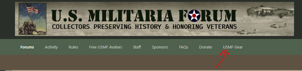 *NEW* USMF Gear! - FORUM ANNOUNCEMENTS - U.S. Militaria Forum