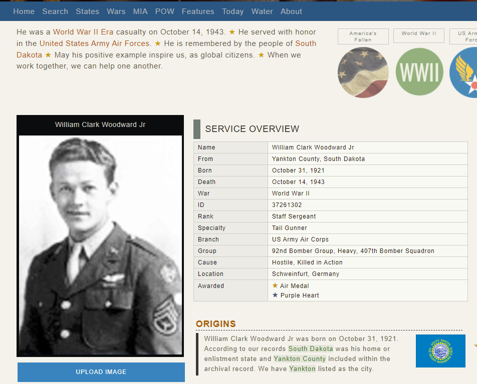 “Black Thursday” Schweinfurt Raid 78th Anniversary Remembrance - MEDALS ...