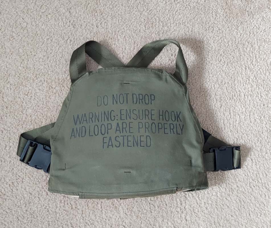 1970 dated Body Armor Aircrewman vest, modification? - BODY ARMOR - U.S ...