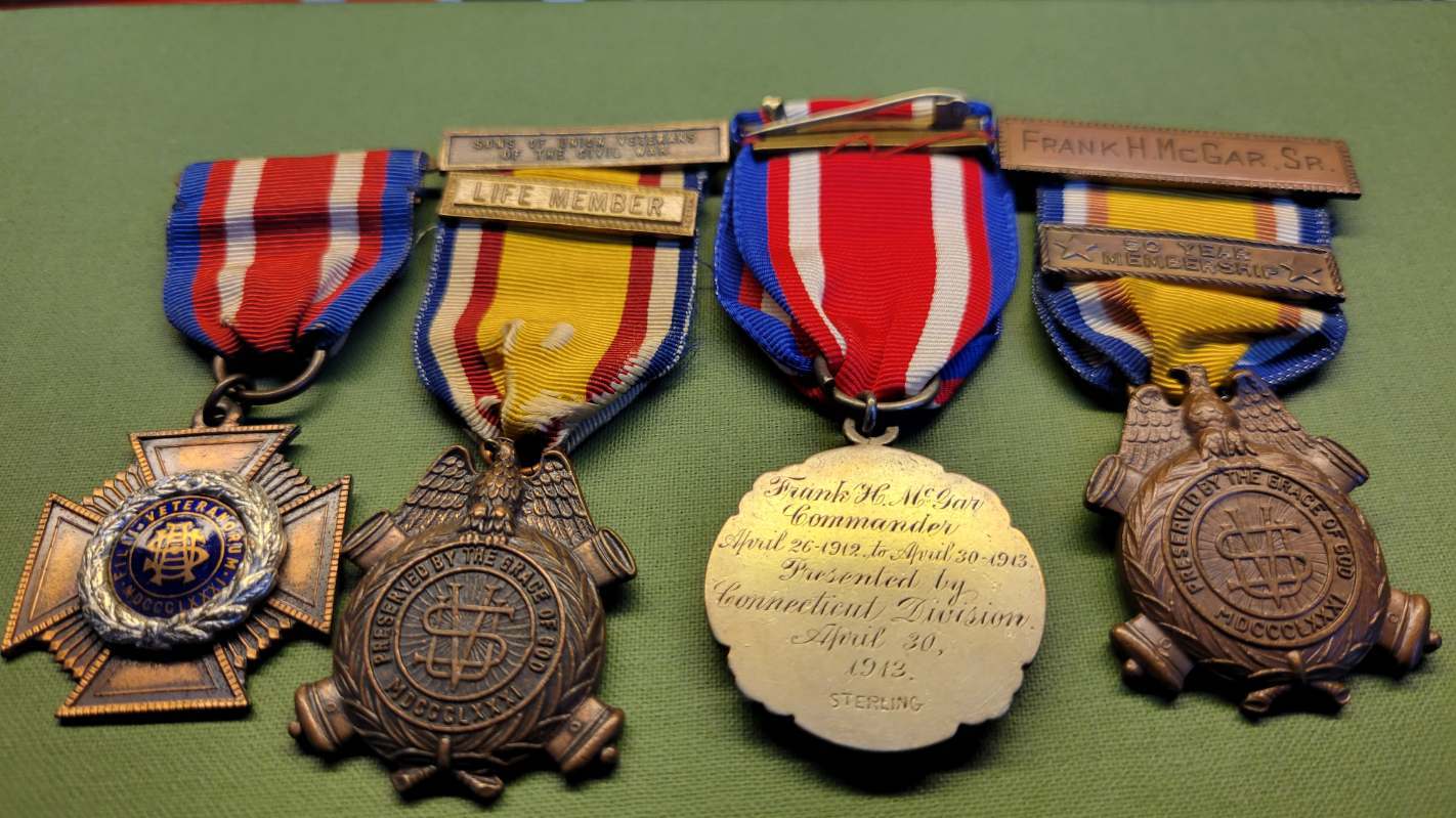 Society medals SUVCW and MOFW - VETERANS' ORGANIZATIONS - U.S ...