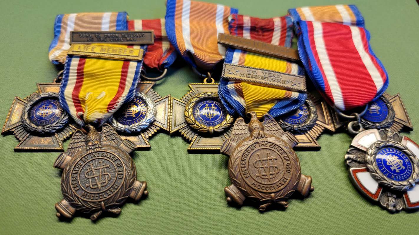 Society medals SUVCW and MOFW - VETERANS' ORGANIZATIONS - U.S ...