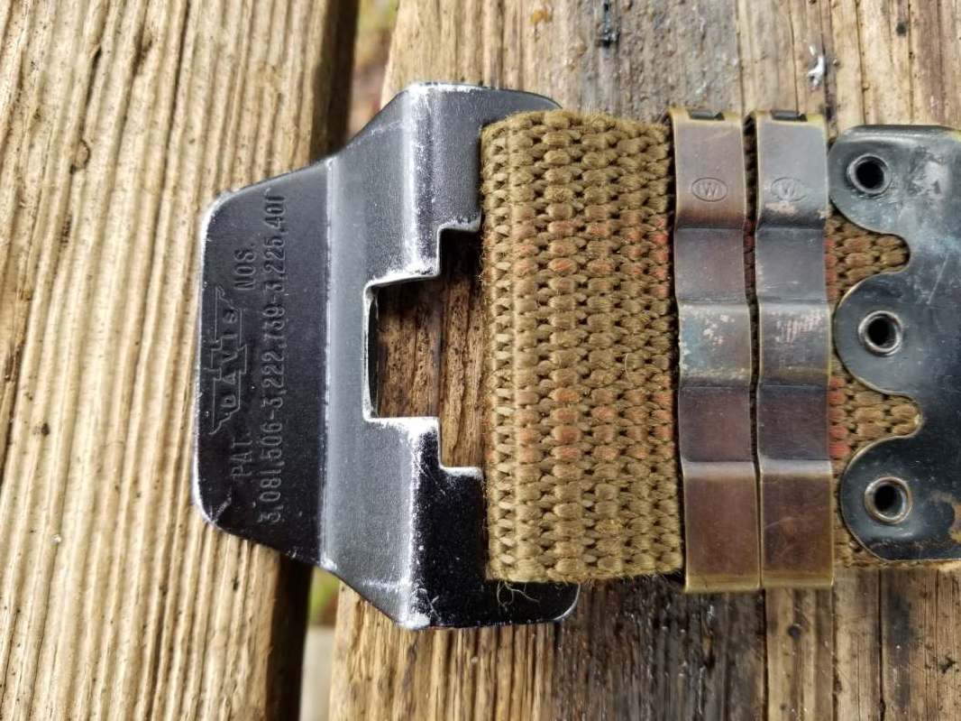 m1967 Davis Belt Experimental ??? - FIELD & PERSONAL GEAR SECTION - U.S ...