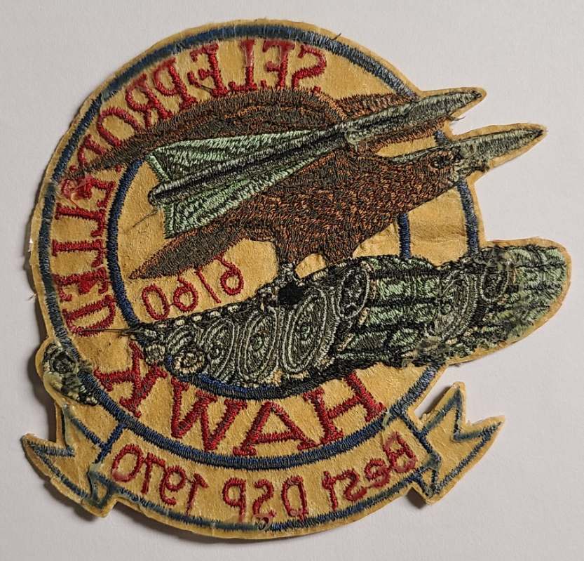 Self-Propelled Hawk patch 1970 - ARMY AND USAAF - U.S. Militaria Forum