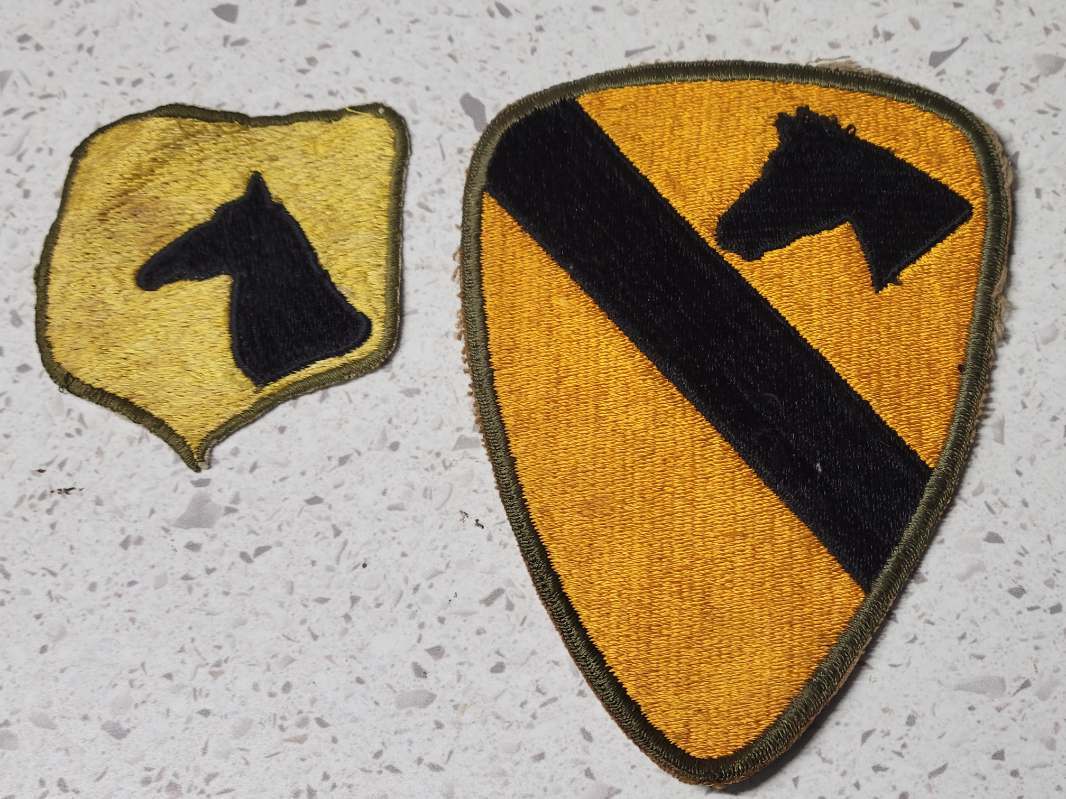 Unusual 1st Cav patch. Looking for input. - ARMY AND USAAF - U.S ...