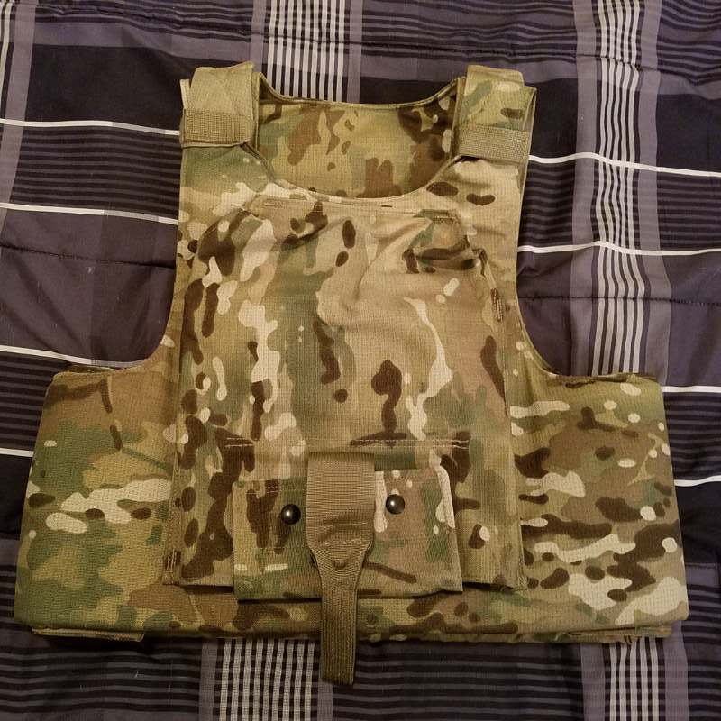 1970 dated Body Armor Aircrewman vest, modification? - BODY ARMOR - U.S ...