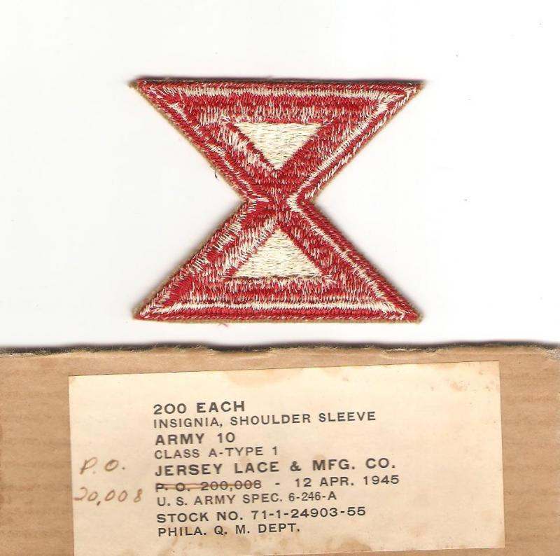 Patches and their Boxes: A Reference Thread - Page 5 - ARMY AND USAAF ...