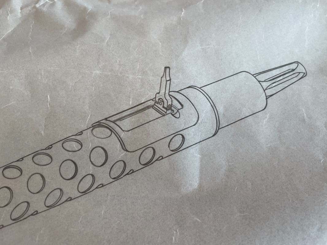 M73 Flex Prototype Drawing / Schematic - EPHEMERA, PHOTOGRAPHS ...