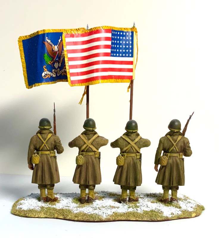 442nd RCT Color Guard - MODELING - U.S. Militaria Forum