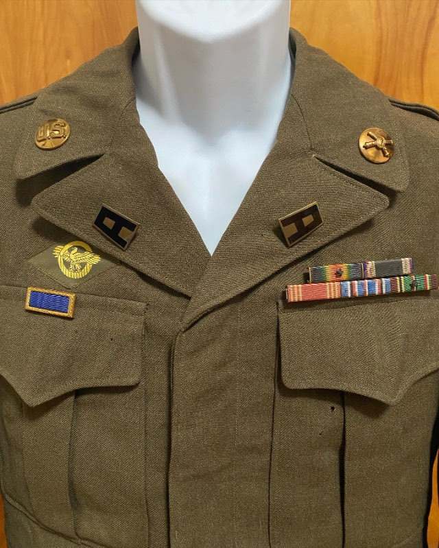New find: 481st AAA AW Battalion ike jacket - UNIFORMS - U.S. Militaria ...