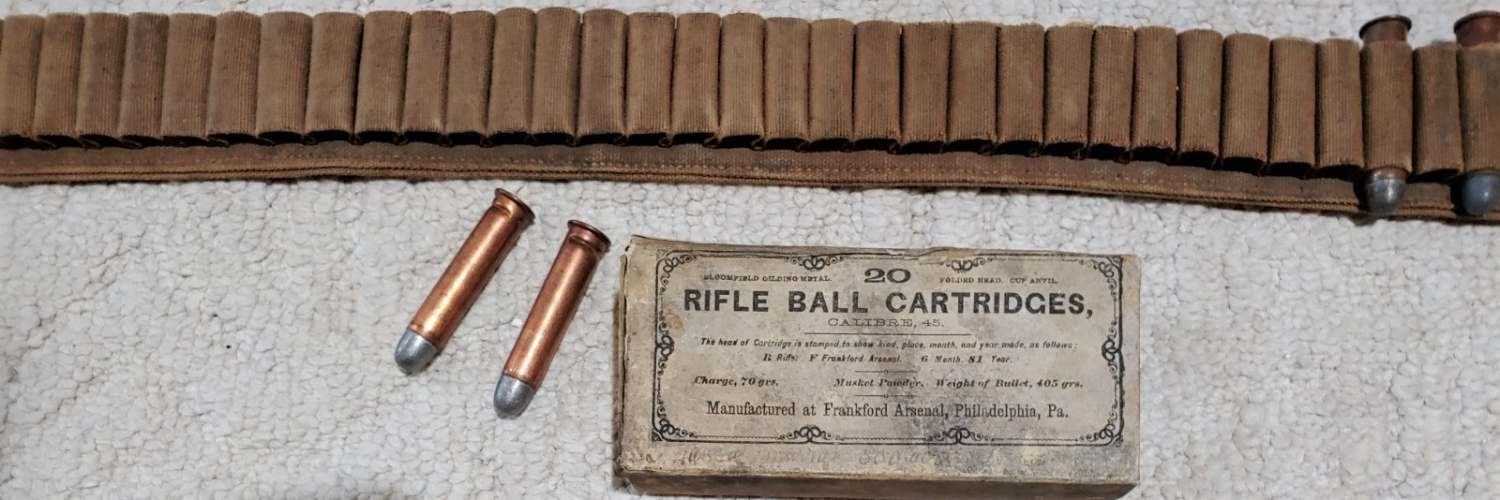 Model 1876 Cartridge (Prairie) Belts and Related Equipment - (1866-1890 ...