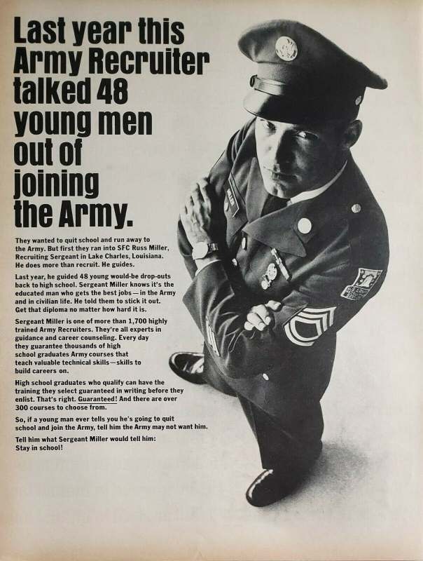 US Army Recruiting Pictures - Page 3 - EPHEMERA, PHOTOGRAPHS & MILITARY ...