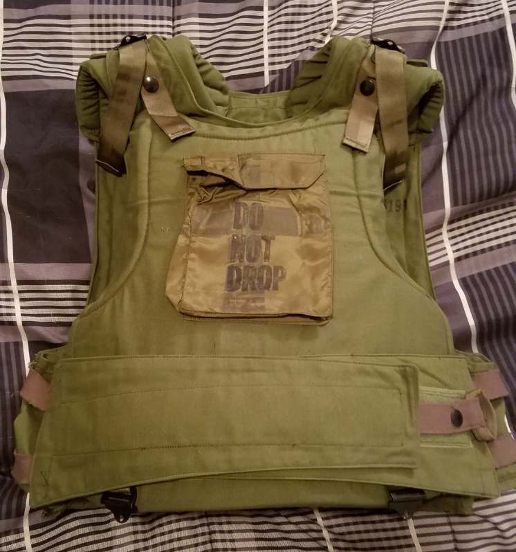 1970 dated Body Armor Aircrewman vest, modification? - BODY ARMOR - U.S ...