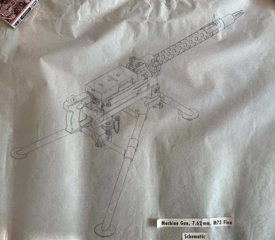 M73 Flex Prototype Drawing / Schematic - EPHEMERA, PHOTOGRAPHS ...