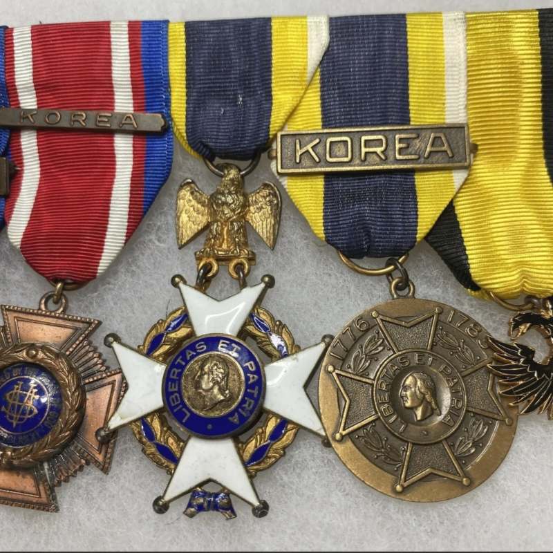 Incredible Veterans SUVCW SAR war cross veteran and Hereditary medal ...