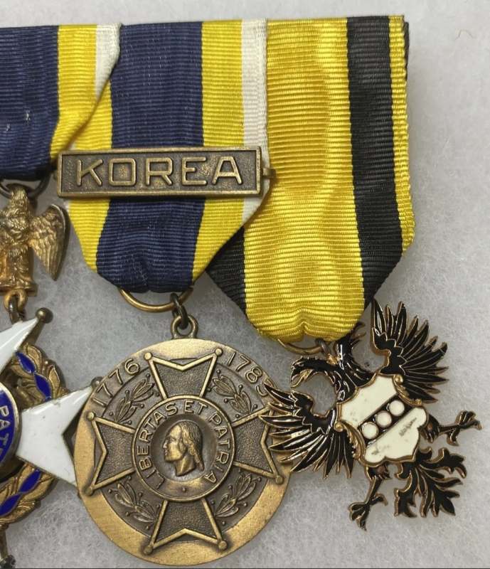 Incredible Veterans SUVCW SAR war cross veteran and Hereditary medal ...