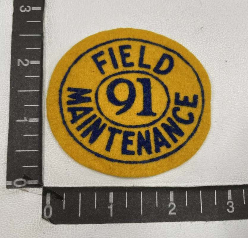 19th Field Maintenance - CAN YOU IDENTIFY THIS PATCH? - U.S. Militaria ...