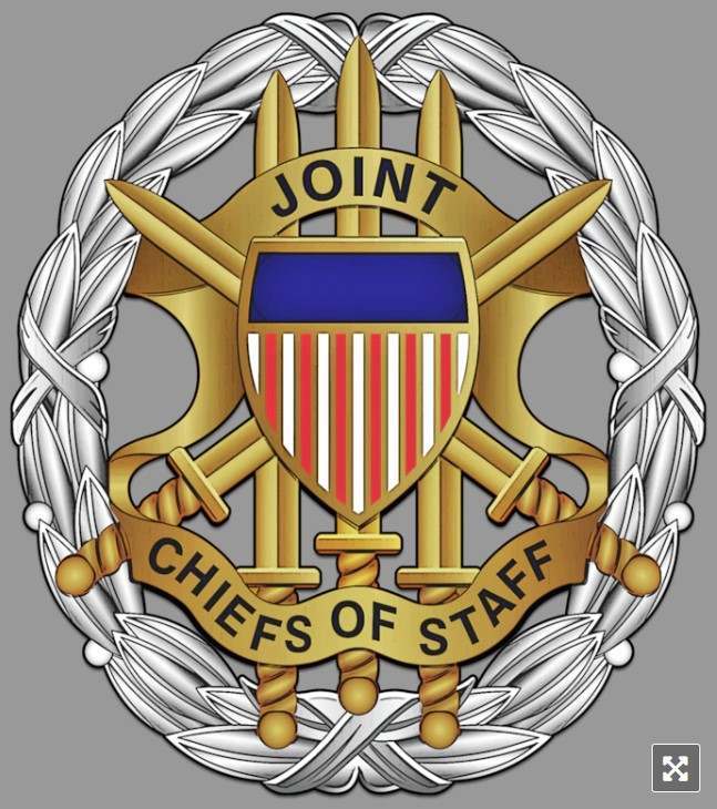 Newly Redesigned JCS Badge - BADGES, AWARDS, DUI, AND COLLAR BRASS - U ...