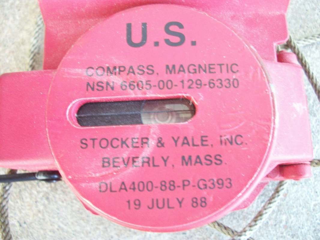 1964 Dated Magnetic Compass---but why in blue? - FIELD & PERSONAL GEAR ...