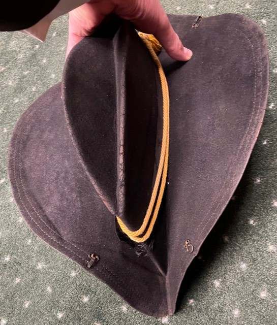 M1872 Andrews Folding Campaign Hat - (1866-1890) PLAINS INDIAN WARS ...