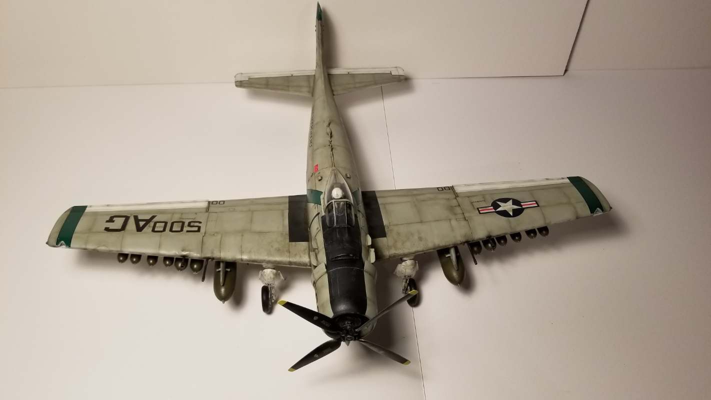 A1-HD 6 Skyraider....aka "Spad"... - MODELING - U.S. Militaria Forum