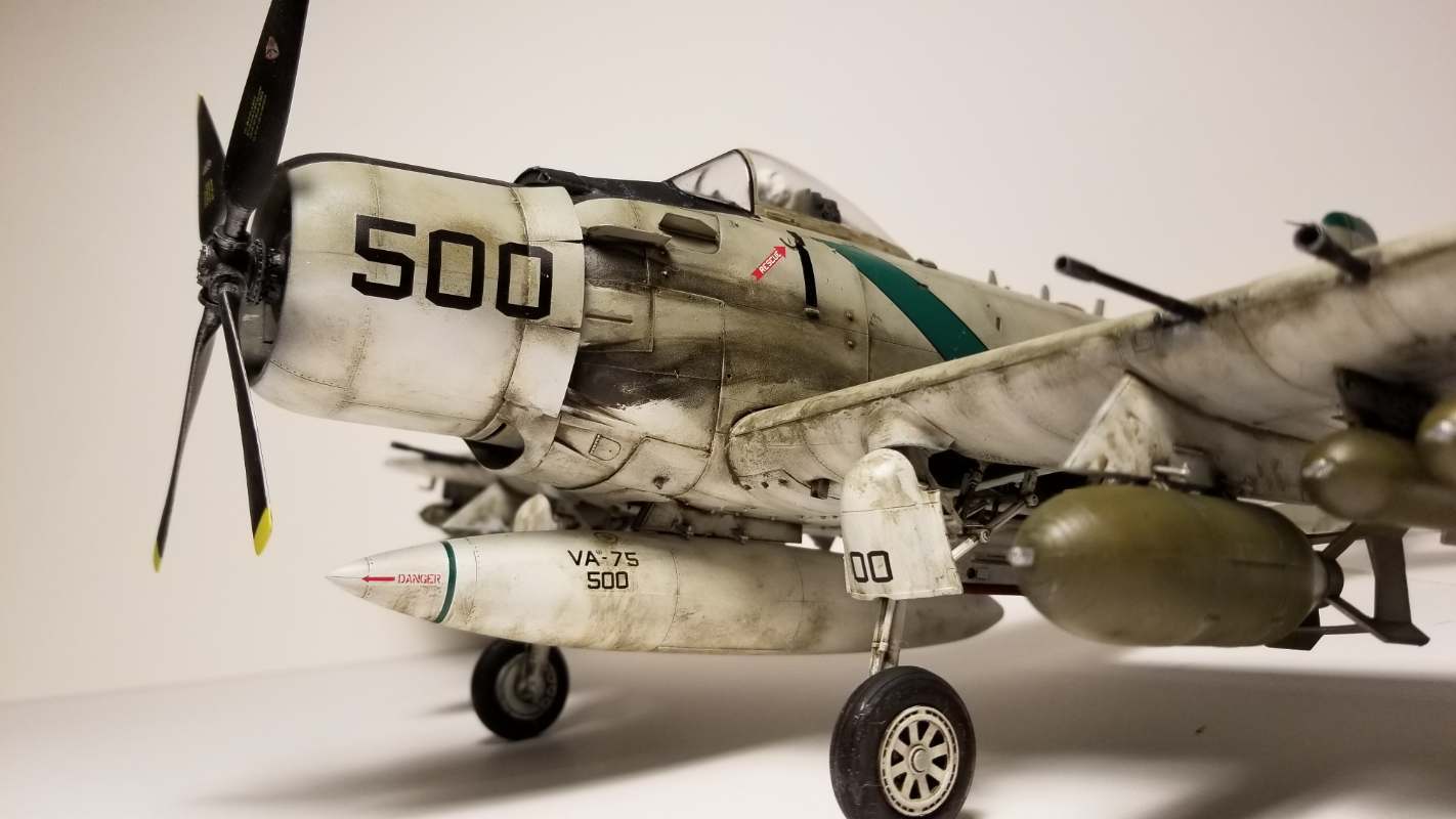 A1-HD 6 Skyraider....aka "Spad"... - MODELING - U.S. Militaria Forum