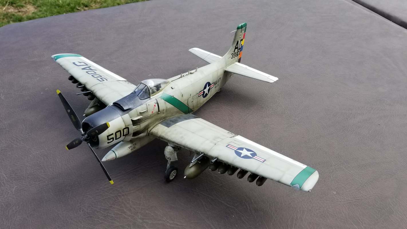 A1-HD 6 Skyraider....aka "Spad"... - MODELING - U.S. Militaria Forum