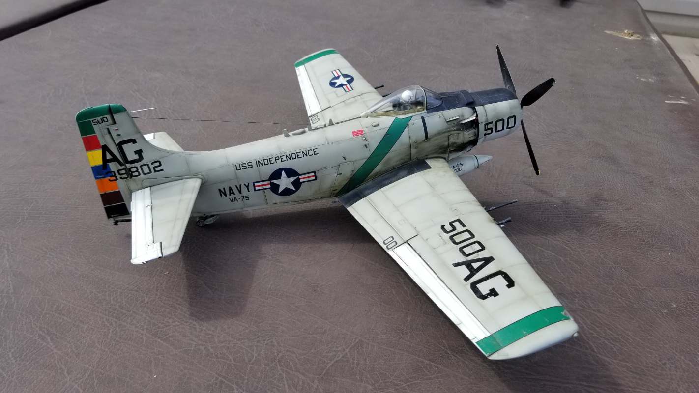 A1-HD 6 Skyraider....aka "Spad"... - MODELING - U.S. Militaria Forum
