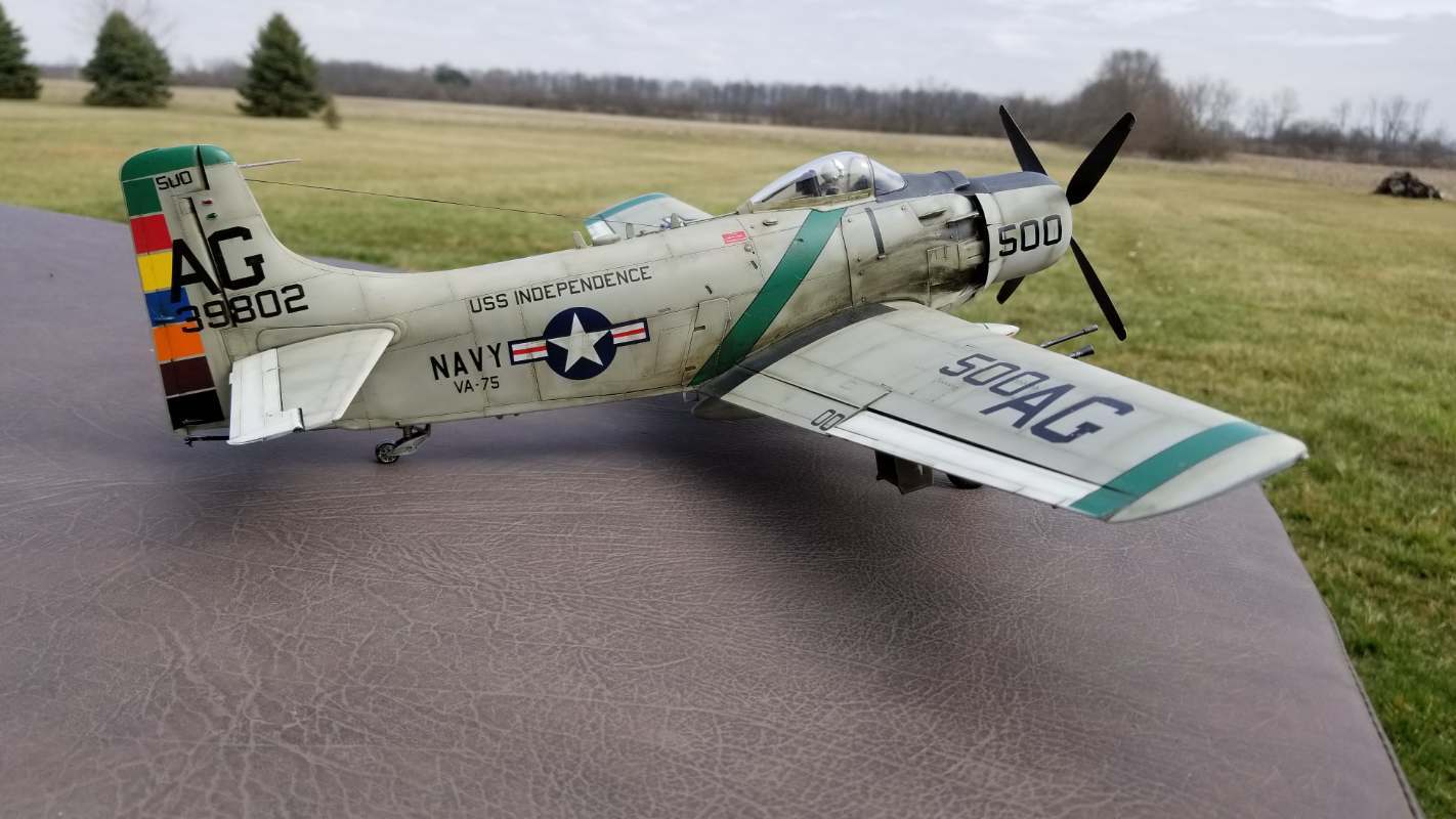 A1-HD 6 Skyraider....aka "Spad"... - MODELING - U.S. Militaria Forum