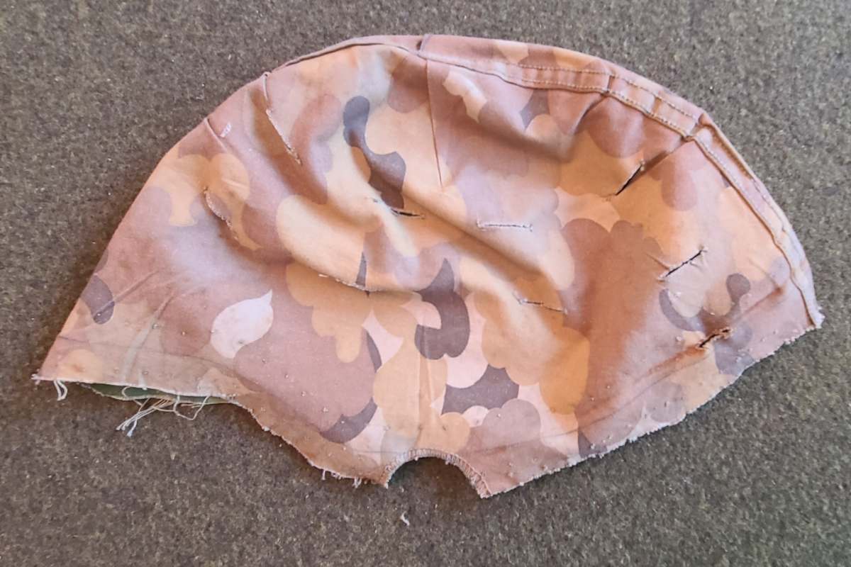 Mitchell cover with flaps cut off? - M-1; M-1C & M-2 HELMETS - U.S ...
