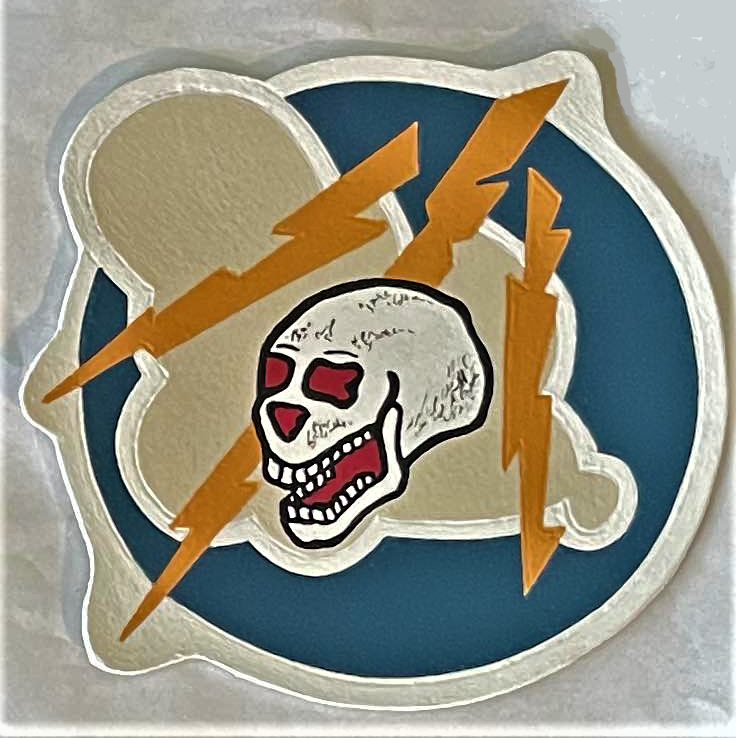 My latest leather patch work, WW-2 71st Fighter Squadron ...