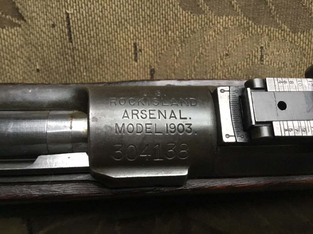 USMC M1903 Rock Island Arsenal rifle - RIFLES - U.S. Militaria Forum