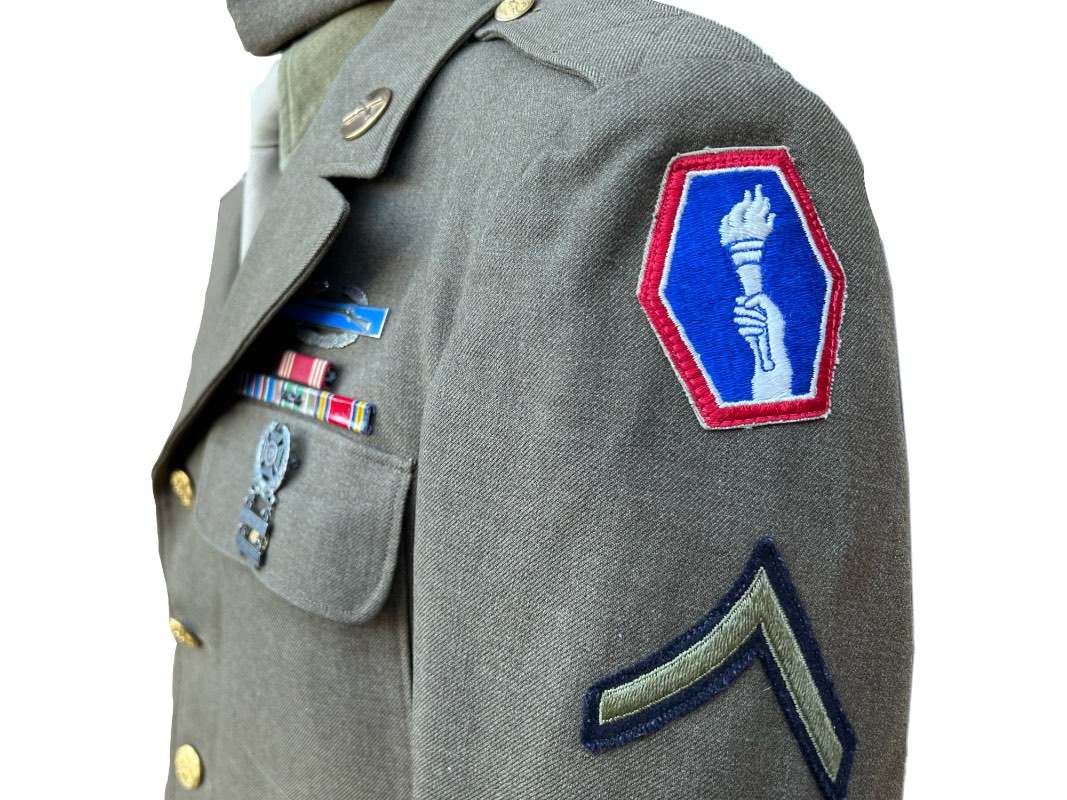 Uniform of 442nd RCT Nisei veteran PFC George Okazaki - UNIFORMS - U.S ...