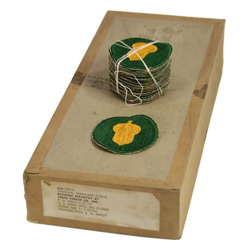 Patches and their Boxes: A Reference Thread - Page 5 - ARMY AND USAAF ...