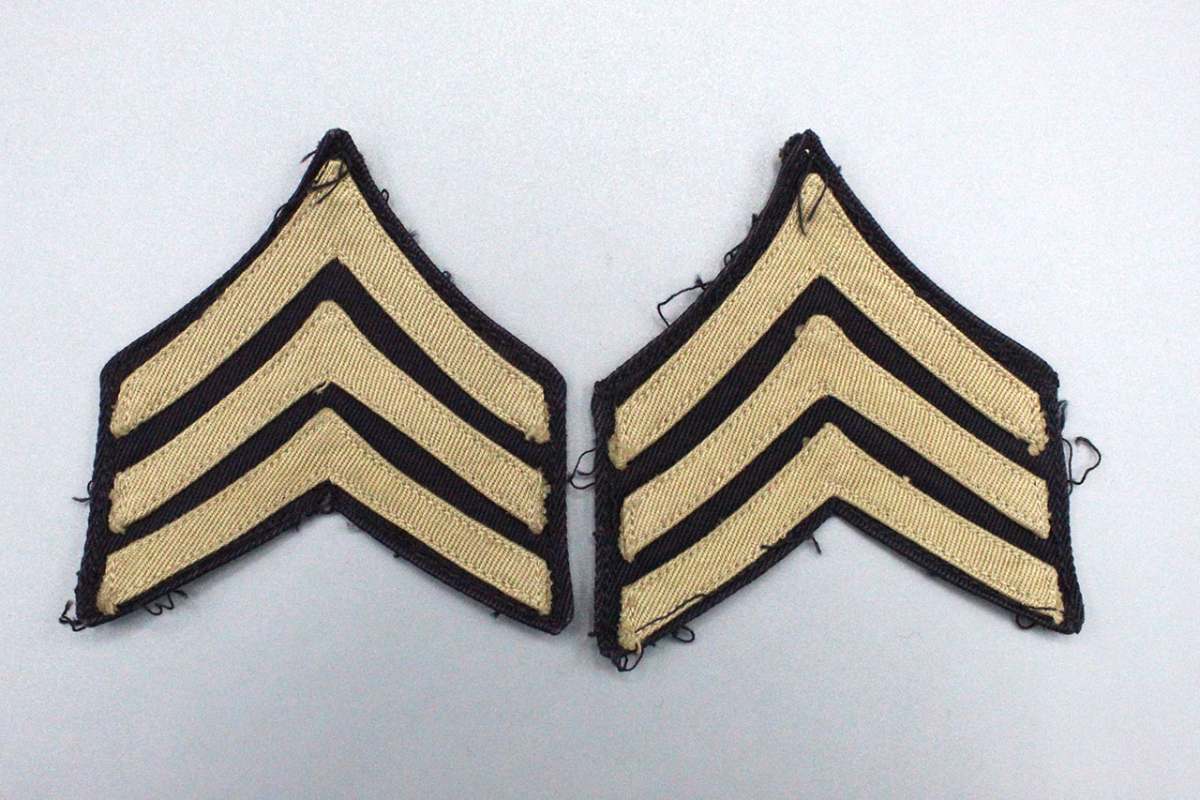 What are the period of these Corporal Stripes? - ARMY (INCLUDING USAAC ...