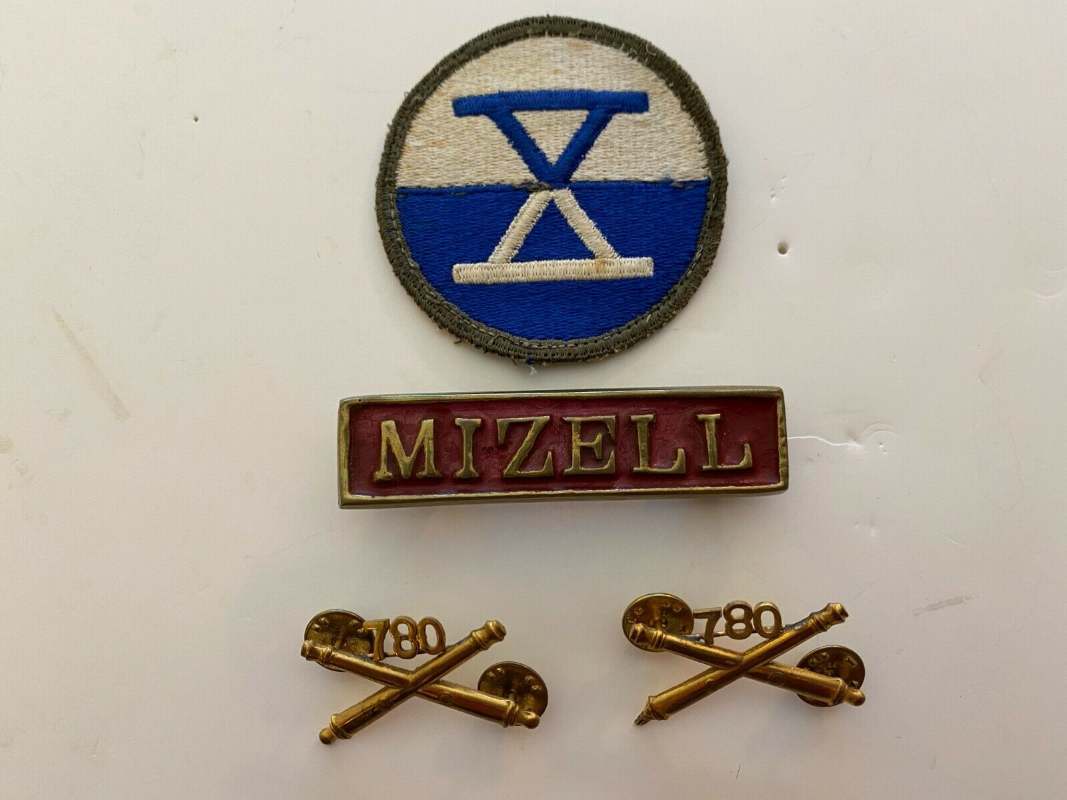 late 40's-KW era cast brass NCO rank insignia - ARMY (INCLUDING USAAC ...