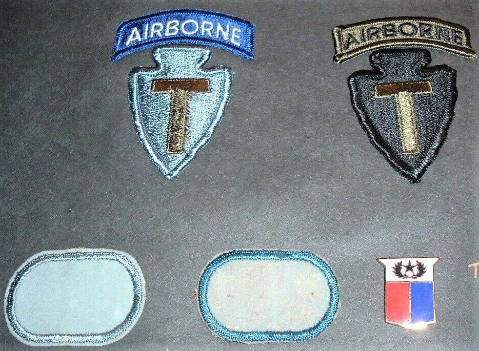 Felt airborne oval (WW2 construction?) - 401st GIR? - CAN YOU IDENTIFY ...