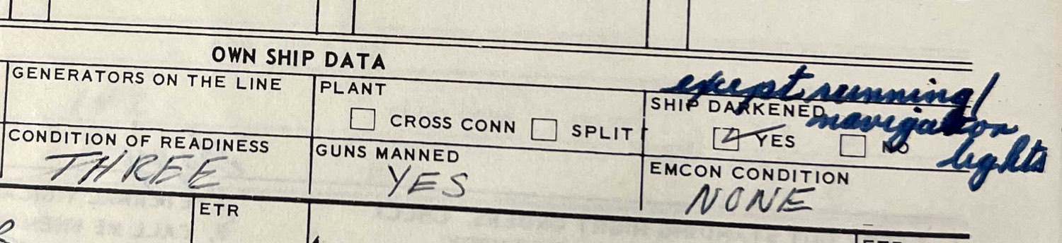 Sets of US Navy Captain's Night Order Books - the night shift's ...