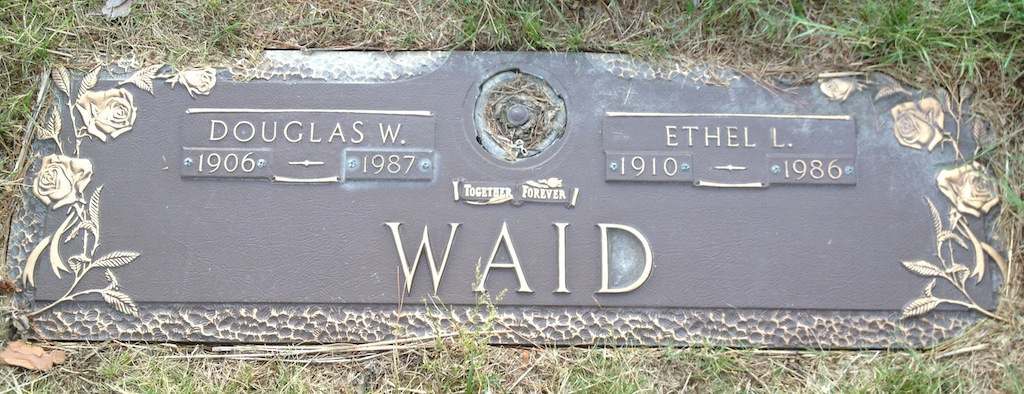 WWII Khaki EM Visor Cap Belonging to Douglas W. Waid - UNIFORMS - U.S ...