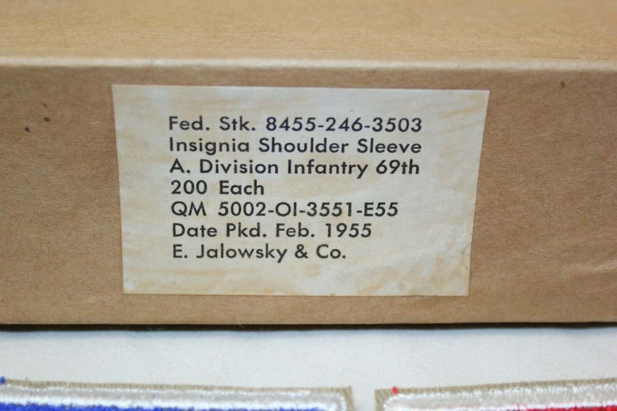 Patches and their Boxes: A Reference Thread - Page 6 - ARMY AND USAAF ...