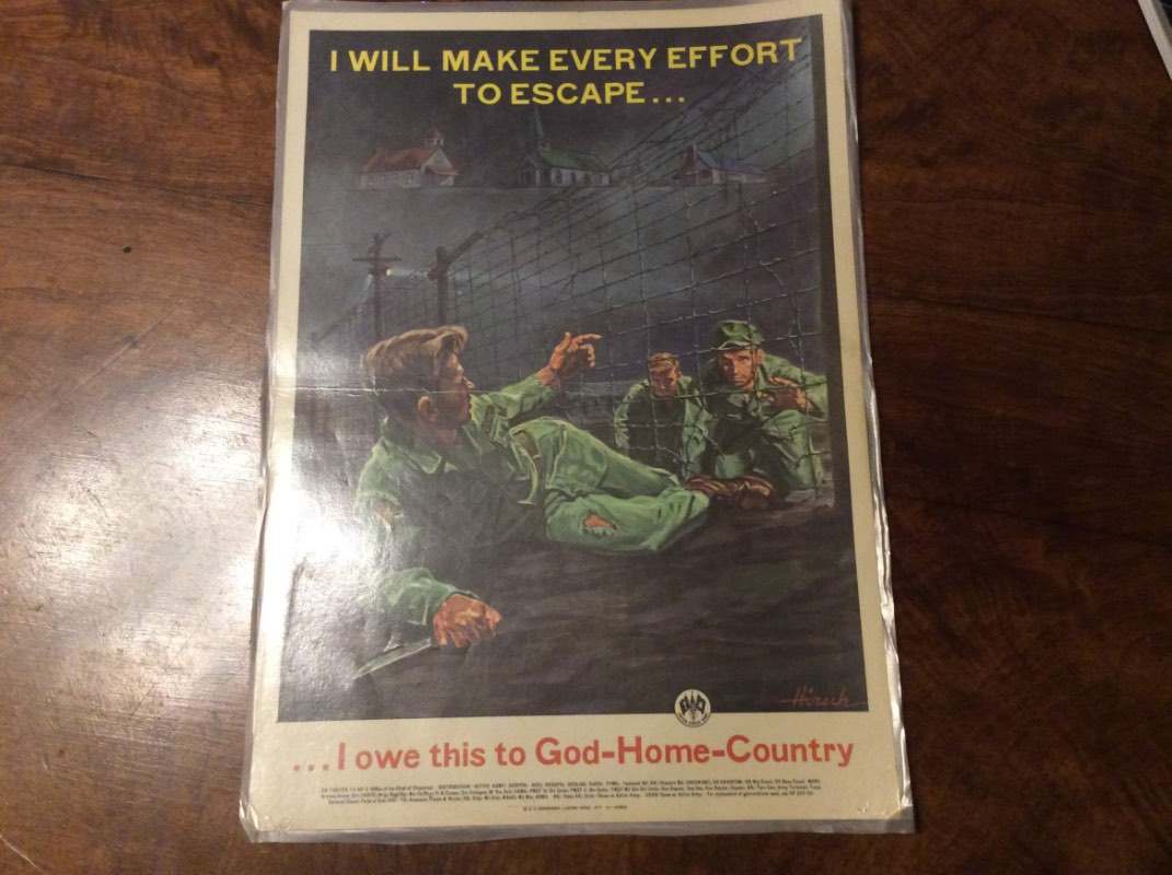 Found Two United States Army Chaplin Posters - EPHEMERA, PHOTOGRAPHS ...