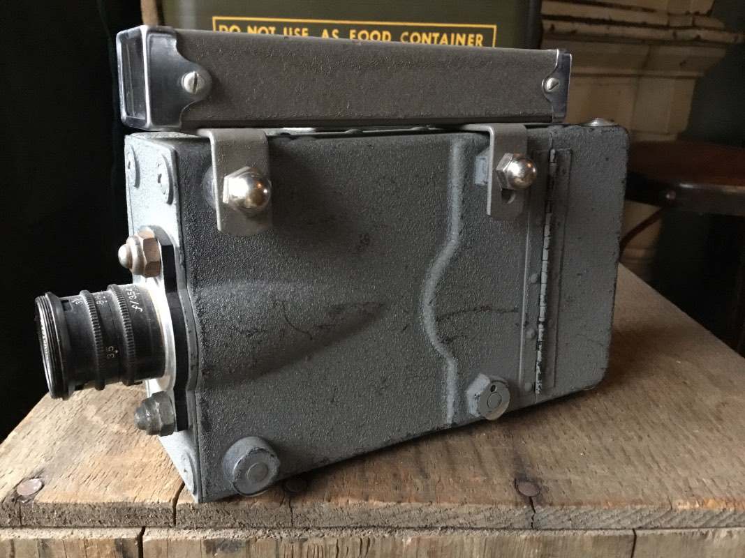 WW2 Army Air Corps Fairchild manufactured N6 aircraft gun camera with ...