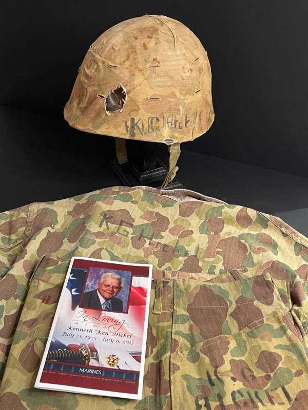 Kenneth G Hickel’s helmet and the day General Buckner died - M-1; M-1C ...