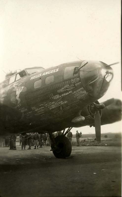 B-17 Hells Angeles - EPHEMERA, PHOTOGRAPHS & MILITARY ARTWORK - U.S ...